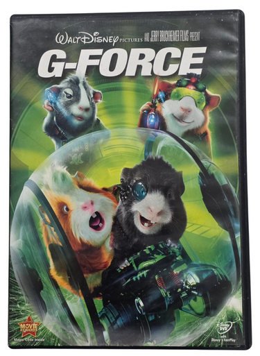G-Force DVD Movie Stars Voice Actors Sam Rockwell Tracy Morgan