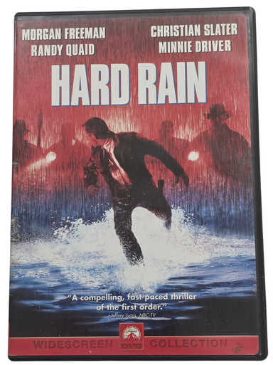 Hard Rain DVD Movie Stars Morgan Freeman Randy Quaid