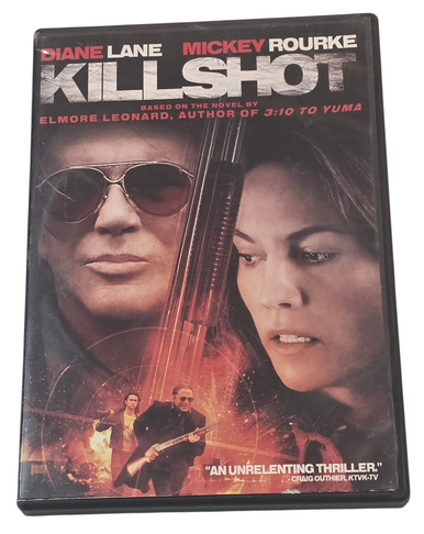 Killshot DVD Movie Stars Diane Lane Mickey Rourke