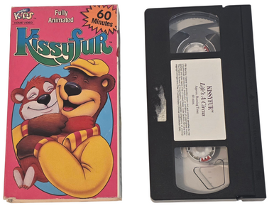 Kissyfur Life's A Circus Fully Animated VHS Video