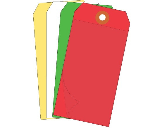 Self-Laminating Blank Colored Vinyl Tags