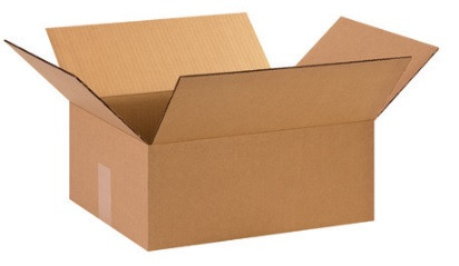 15" x 12" x 6" Corrugated Cardboard Shipping Boxes 25/Bundle