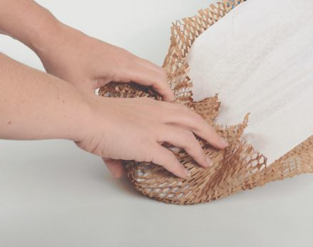 750' x 14" Brown Protective Paper Cushioning White Interleaf Tissue ...