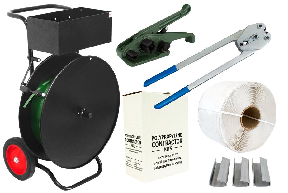 1/2" Polypropylene and Steel Strapping Contractor Kits