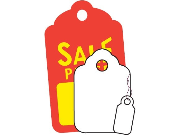 Tags for Merchandise, Sales, Furniture, Clothing, Jewelry Pre-Strung ...