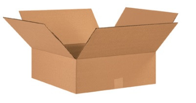 17" x 17" x 6" Corrugated Cardboard Shipping Boxes 20/Bundle