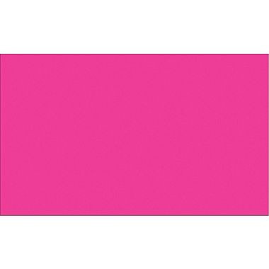 4" x 6" Fluorescent Pink Inventory Rectangle Labels Roll / 500