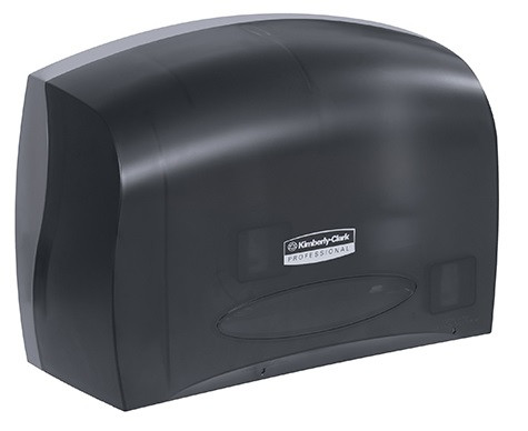 Scott® Jumbo Coreless Bathroom Tissue Toilet Paper Dispenser - Black