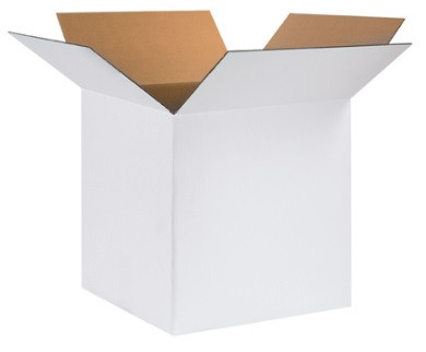 24" x 24" x 28" Corrugated Cardboard Shipping Boxes 10/Bundle
