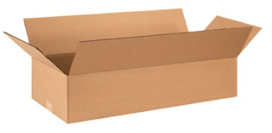 27" - 58" Corrugated Cardboard Shipping Boxes Cartons