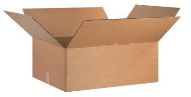 24" x 24" x 30" Double Wall Corrugated Cardboard Shipping Boxes 5/Bundle