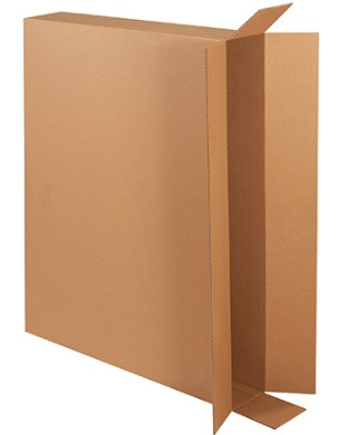 22" x 6" x 16" Flat-Panel TV Heavy Duty Corrugated Cardboard Shipping ...