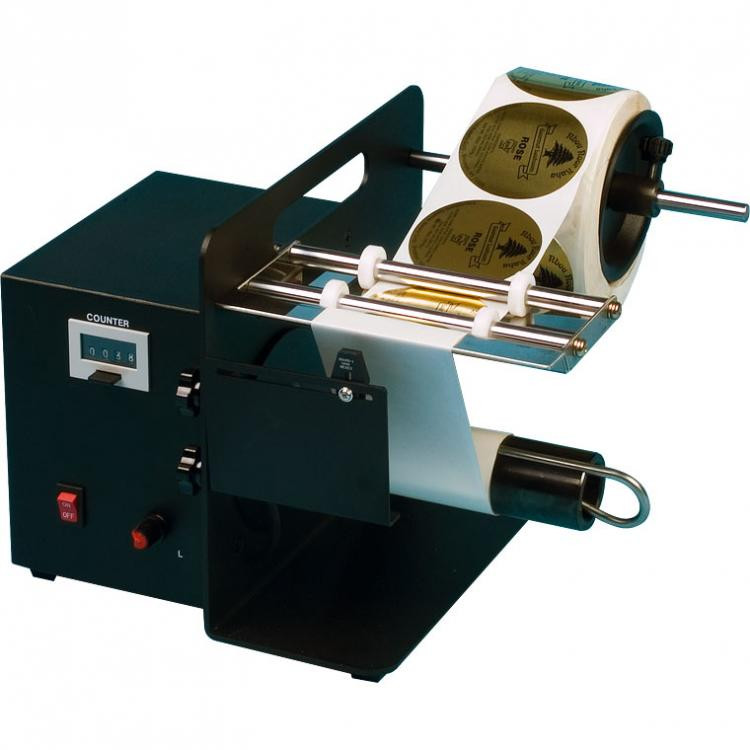 Semi-Automatic L-Clip Label Dispenser Applicator Machine