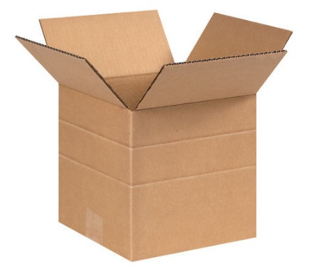6" x 6" x 6" Corrugated Cardboard Shipping Boxes 25/Bundle