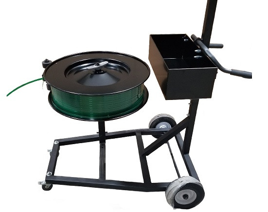 Vertical/Horizontal Mobile Strapping Truck Cart - Belly Bander ...