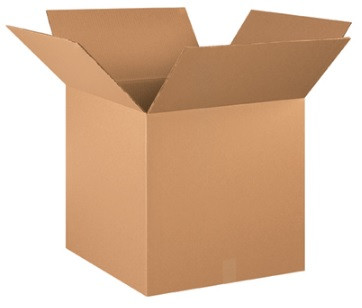 16" x 16" x 6" Double Wall Corrugated Cardboard Shipping Boxes 15/Bundle