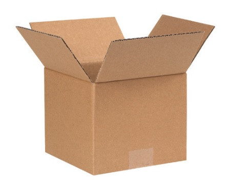 7" x 7" x 7" Double Wall Corrugated Cardboard Shipping Boxes 15/Bundle