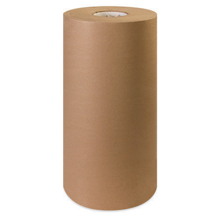 18" x 1200' - 30# Kraft Brown Paper Roll