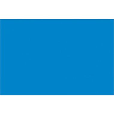 4" x 6" Light Blue Inventory Rectangle Labels Roll / 500