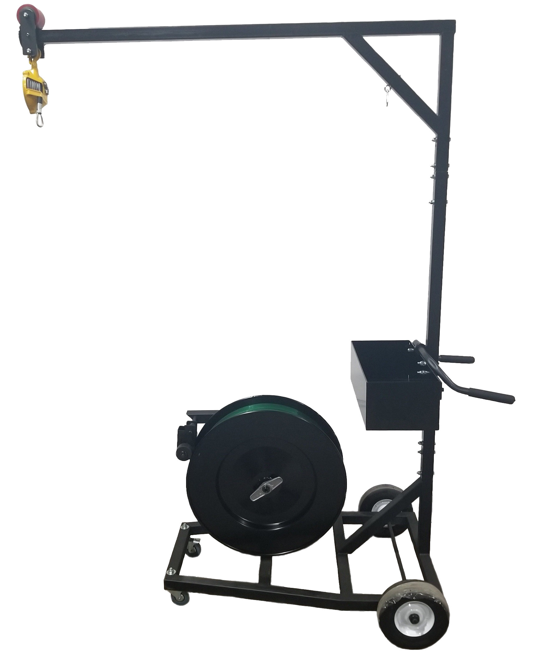 Vertical/Horizontal Mobile Strapping Truck Cart - Belly Bander ...
