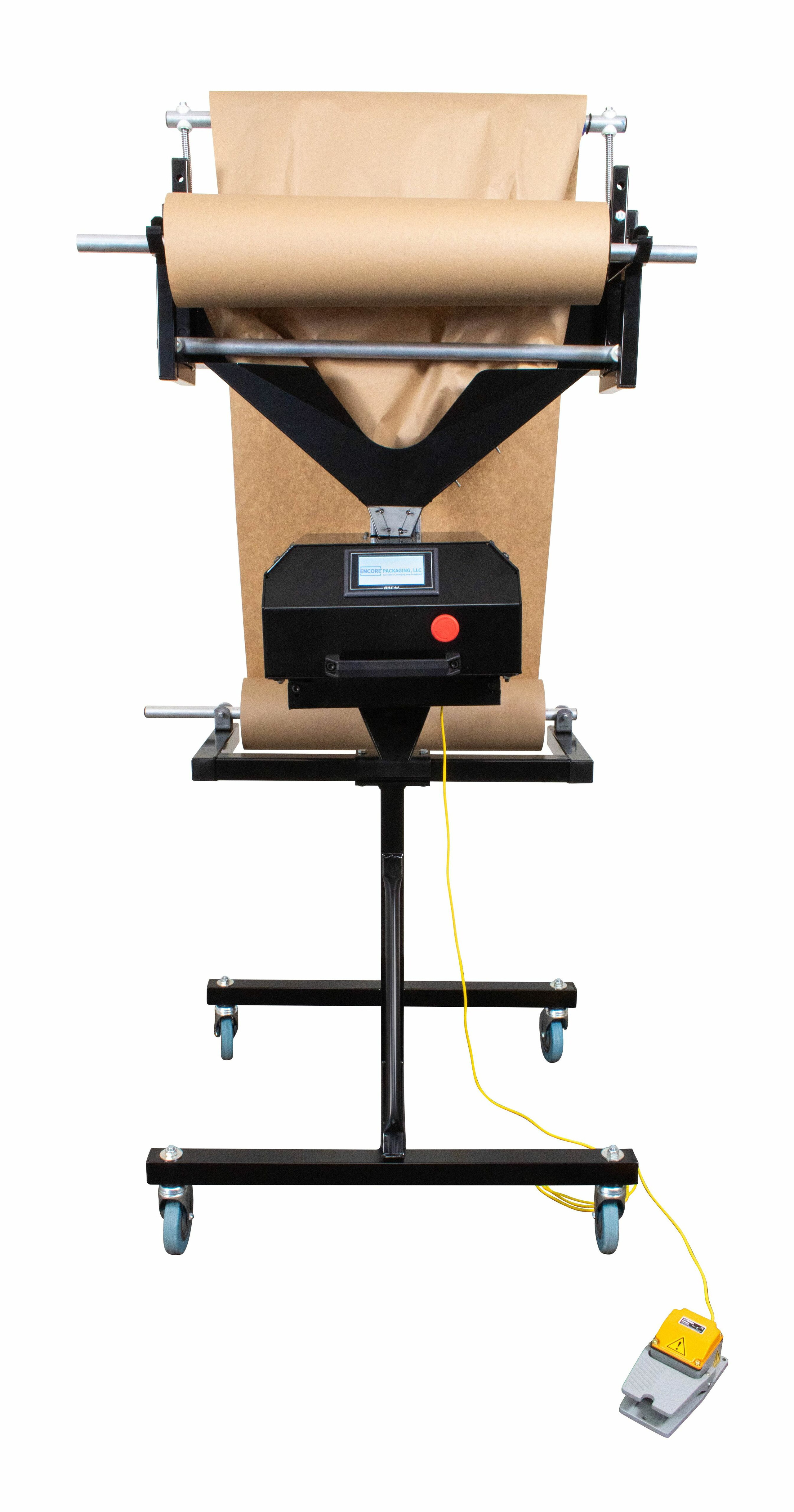 Telescoping Mobile Stand for 24" Kraft Paper Crumpler Dispensers w ...