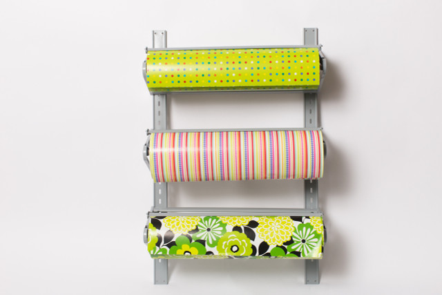 48" Twenty Paper Roll Rack Cutter Dispenser