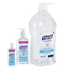 Purell® Gel and Foam Hand Sanitizers, Dispensers, and Stands