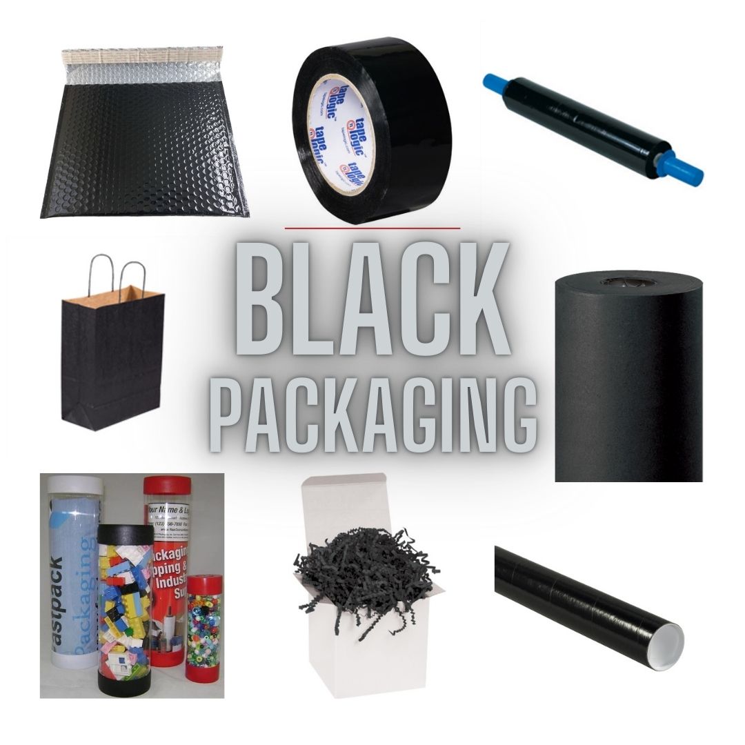 Black Is Back: Elevate Your Brand with Black Color Shipping Supplies ...