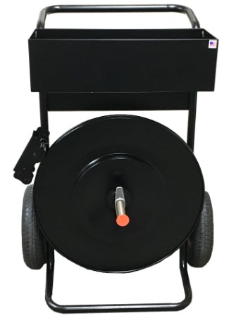 Meet the Monster - Extra Large Steel / Poly Strapping Dispenser Cart ...