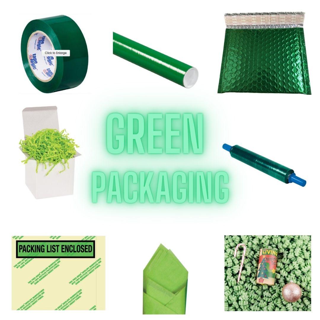 Elevate Your Brand with Green (Color) Packaging and Shipping Supplies ...
