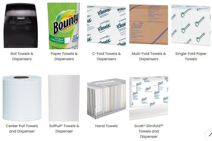 Now Offering Paper Towels & Paper Towel Dispensers - Fastpack Packaging