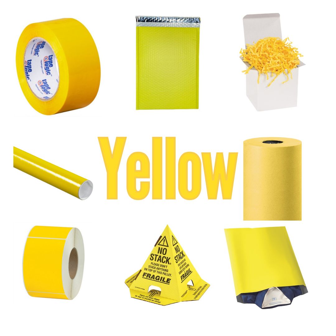 Stand Out and Shine: The Benefits of Yellow Packaging & Shipping ...