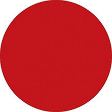 1" Red Inventory Circle Labels Roll / 500