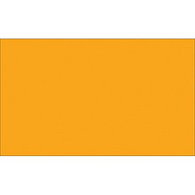 3" x 6" Fluorescent Orange Inventory Rectangle Labels Roll / 250