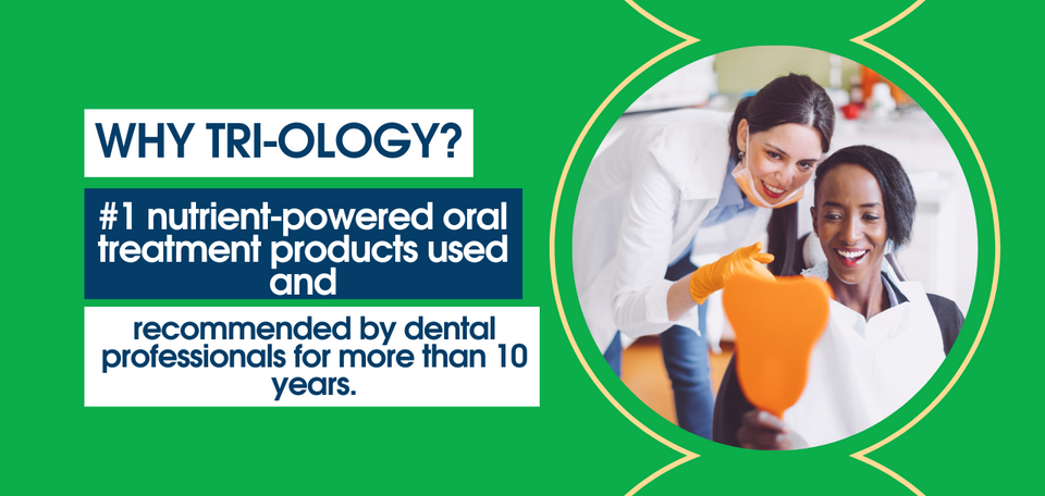TRIOLOGY® alcohol-free plant-based oral products