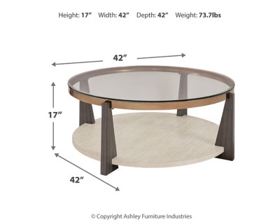 Ashley Frazwa Multi Coffee Table on sale at Bargains and Buyouts ...