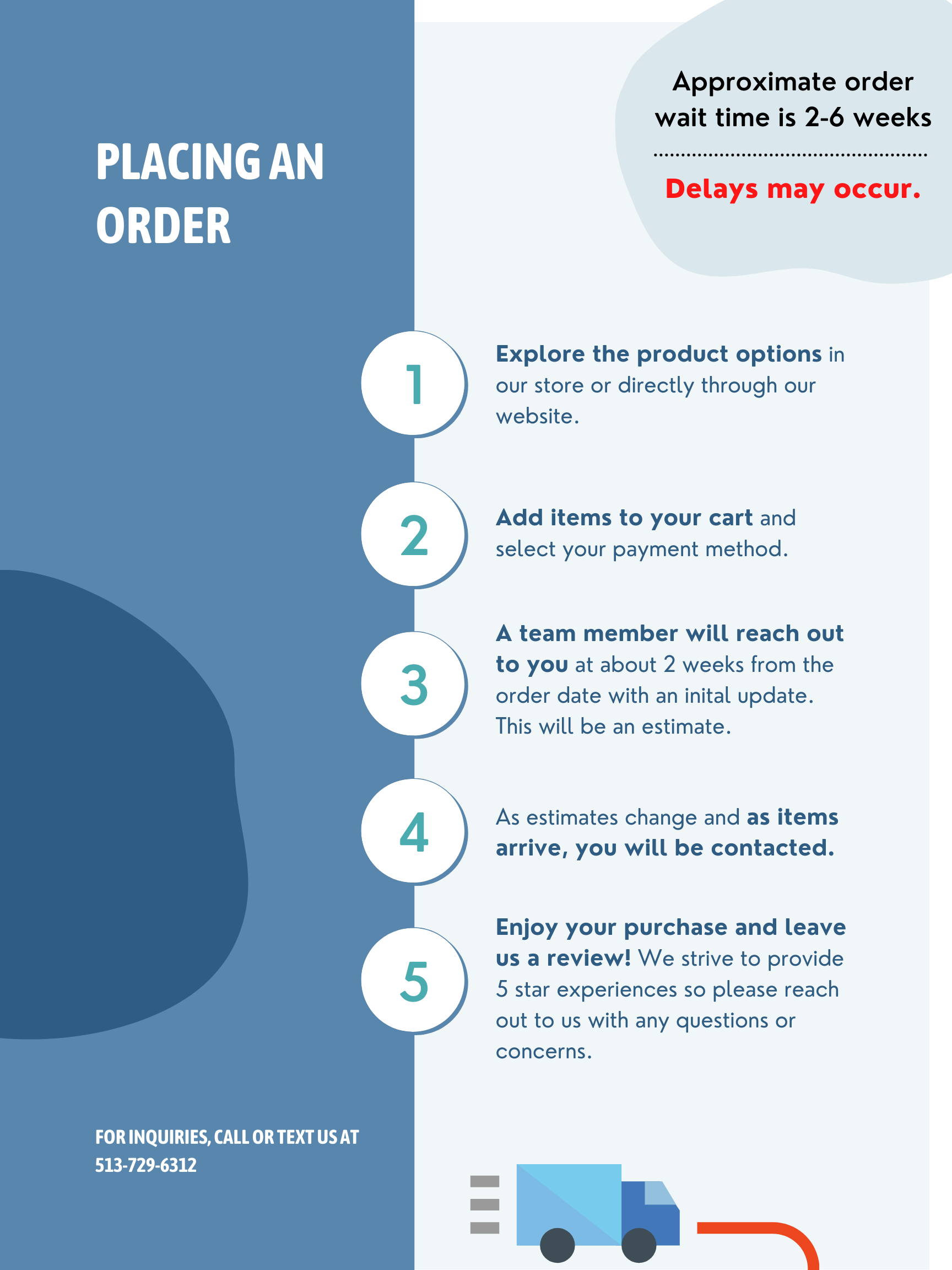 Ordering Process
