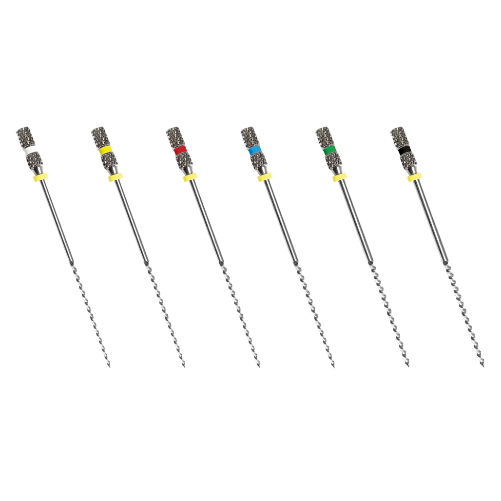K-Reamer (Ni-Ti) 60mm 0.90 to 1.4 Assorted Set (6 pack)