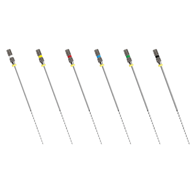 K-Reamer (Ni-Ti) 80mm 0.45 to 0.80 Assorted Set (6 pack)