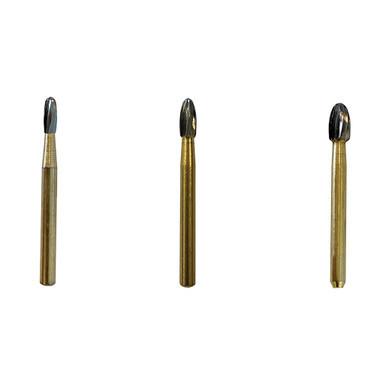Dental Bur - Gingivectomy Egg Set - 19mm FG - 3 pack