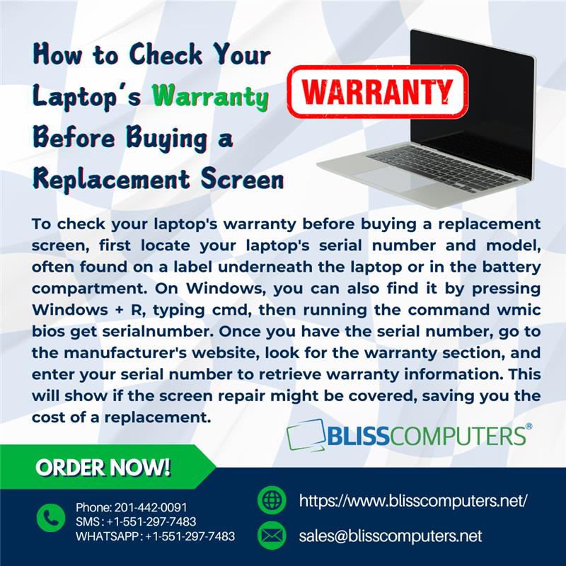 How to Check Your Laptop’s Warranty Before Buying a Replacement Screen ...