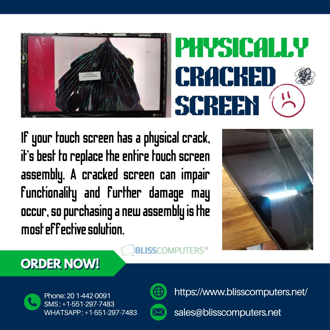 PHYSICALLY CRACKED SCREEN (#1532) - Bliss Computers