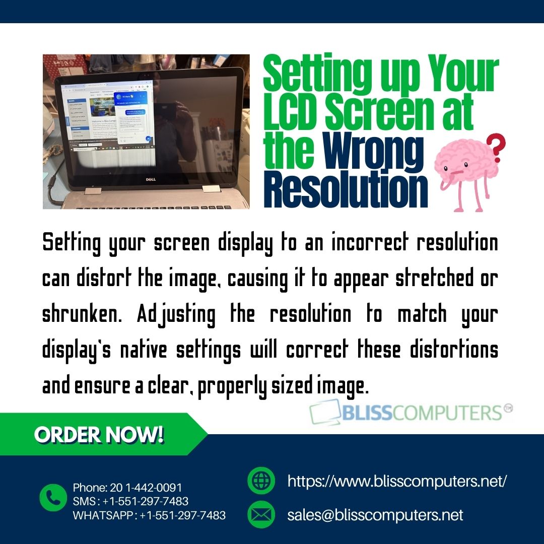 SETTING UP YOUR LCD SCREEN AT THE WRONG RESOLUTION (#1534) - Bliss Computers