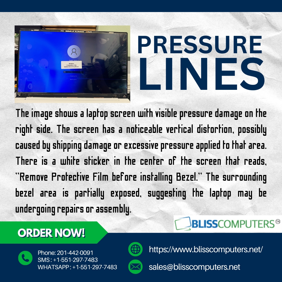 PRESSURE LINES (#1557) - Bliss Computers