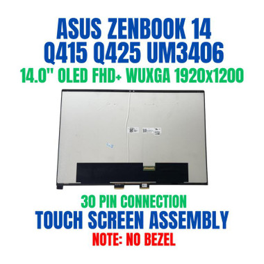 ASUS Zenbook 14 OLED Q415 Q425 14.0" FHD Touch Screen Assembly