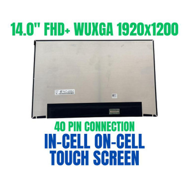 B140UAK02.H 14.0" Laptop LCD Screen Touch Panel EDP 40 Pin 1920x1200