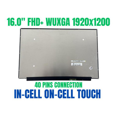 Lenovo Display 16" WUXGA Touch IPS NV160WUM-T02 Screen 40 Pin 1920x1200 FHD