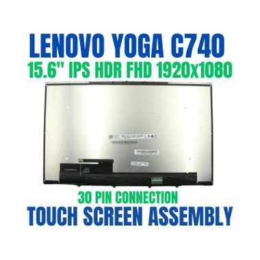 Lenovo Yoga C740-15IML Type 81TD 15" LCD FHD Touch Screen Complete Assembly