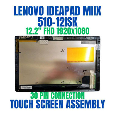 Lenovo MIIX 510-12ISK LCD Touch Screen Bezel 12.2" FHD 1920x1080