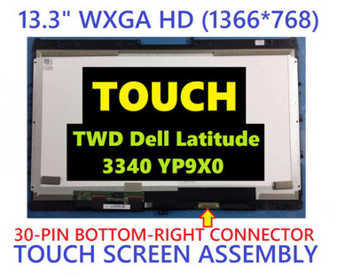 Dell Latitude 13 3340 13.3" LCD LED Touch Screen REPLACEMENT P47G P37G